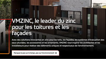 VMZINC Belgique | VMZINC BE-FR