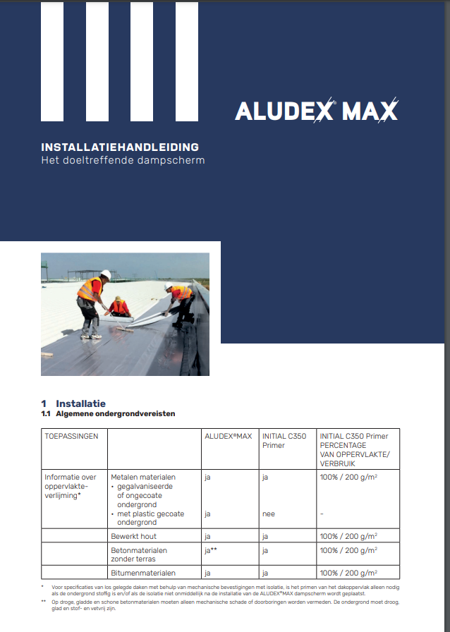 Aludex Max | VMZINC BE-NL